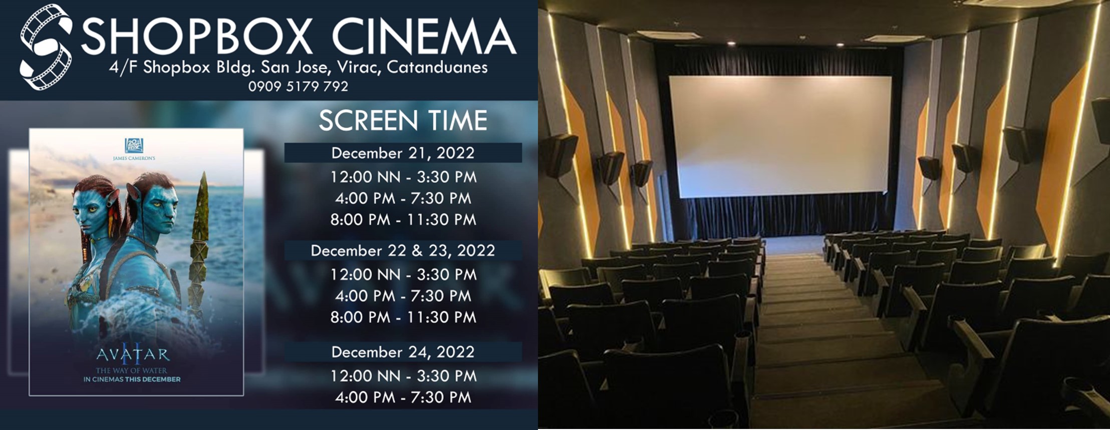 Cinema makes a comeback in Virac with Avatar 2 screenings - Catanduanes ...