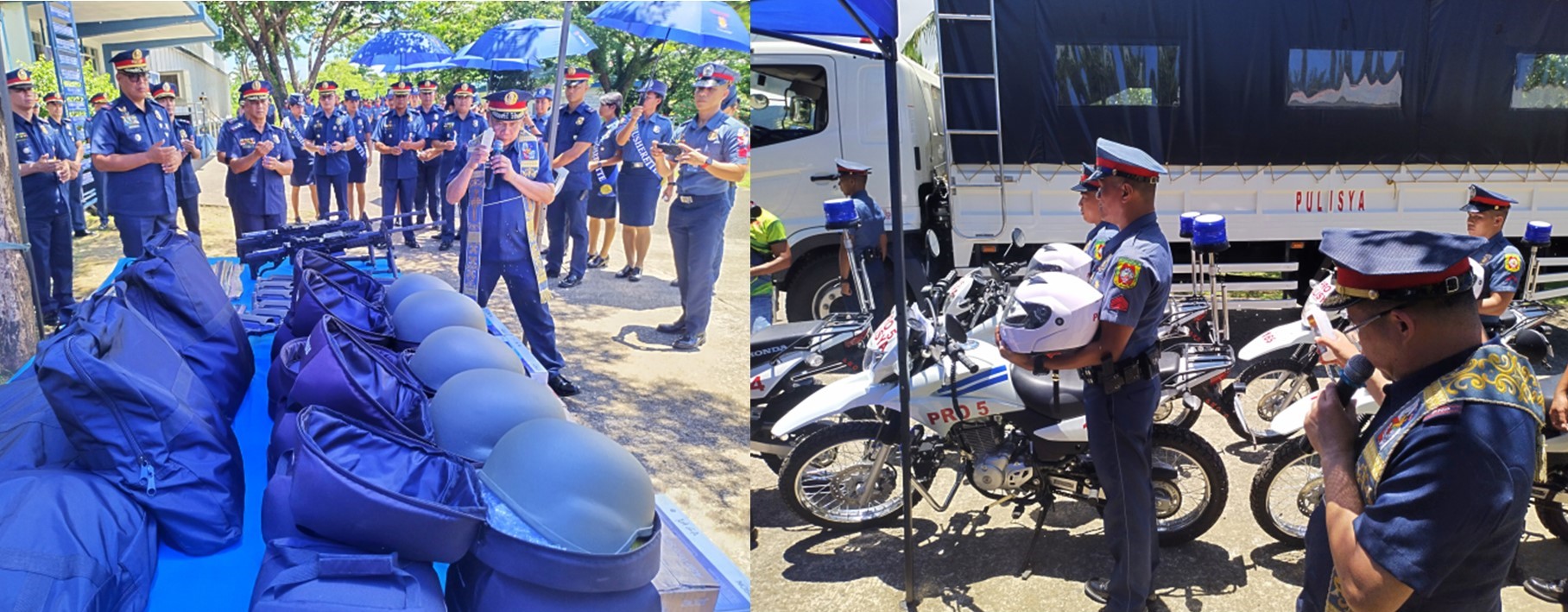 Catanduanes PNP gets new rifles, vehicles - Catanduanes Tribune