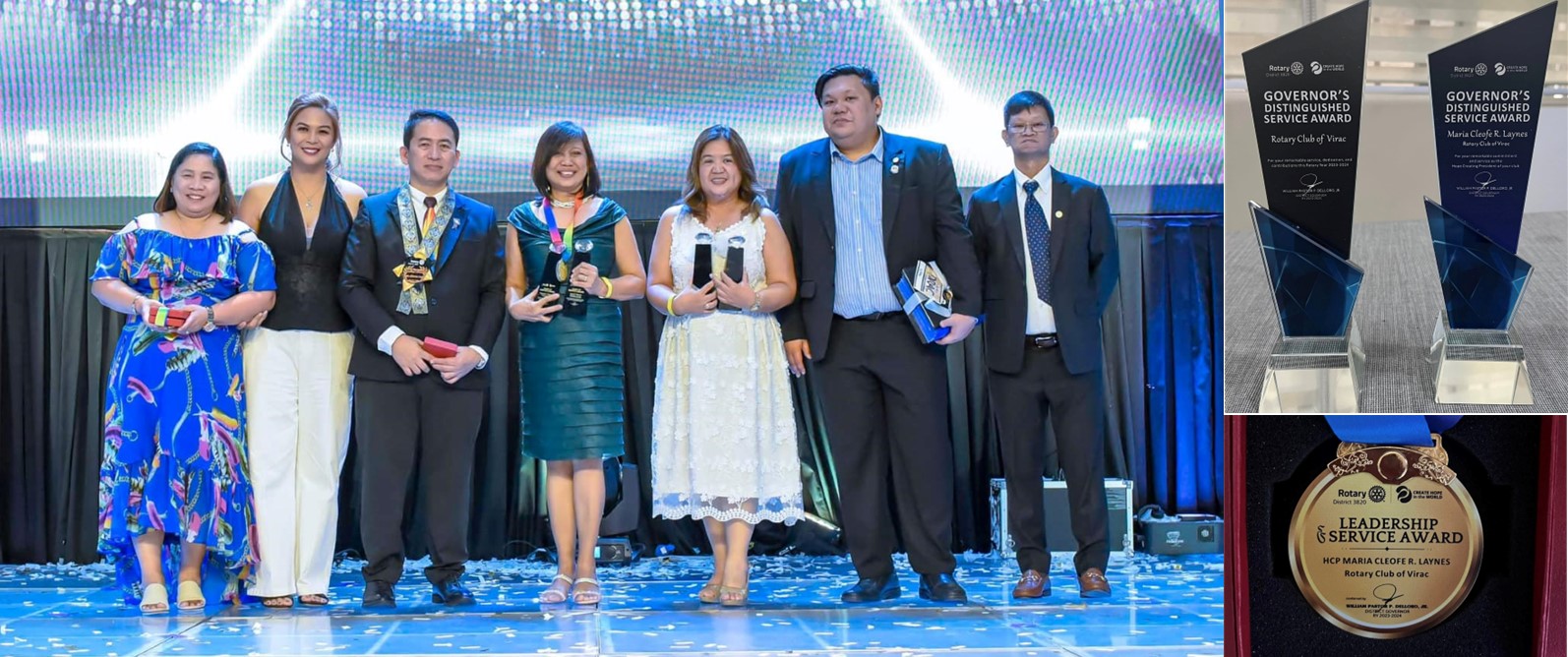 Rotary Club of Virac’s Laynes steps down as president after fruitful ...